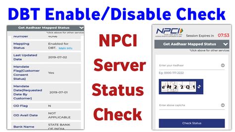Dbt Enable Disable In Bank Account Status Check बैंक खाते में