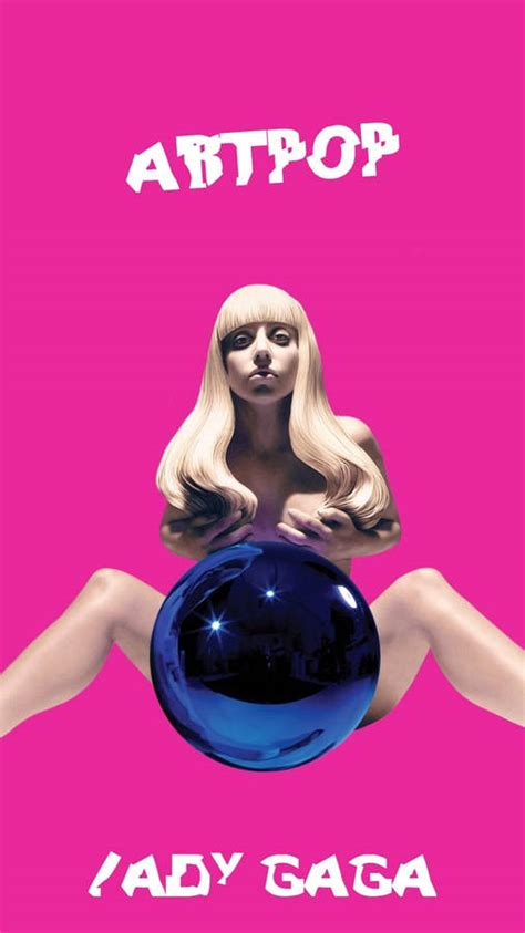 Download Lady Gaga Artpop Blue Ball Wallpaper