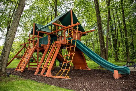 Outdoor Playground Equipment Wood