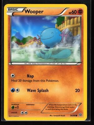 Wooper Ancient Origins 38 Aorlppkm Ebay