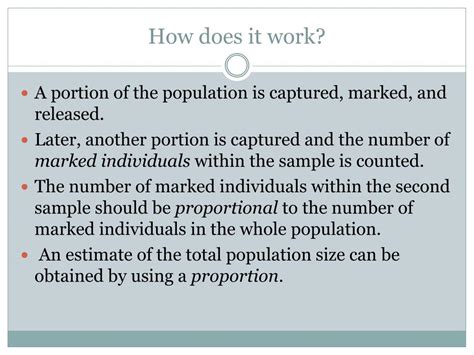 Ppt Capture Recapture Powerpoint Presentation Free Download Id 3171574