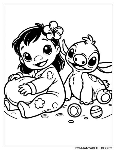 31 Безкоштовні Розмальовки Стіч для Друку Сторінки та Малюнки для Дорослих та Дітей Дівчаток і