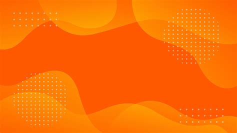 Orange Background Design With Gradient Wavy Fluid Shapes Abstract Wallpaper Suitable For
