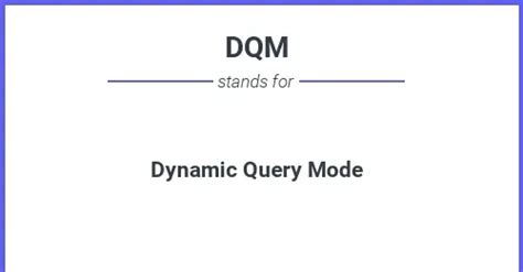 Dynamic Query Mode Revolutionizing Data Access And Management