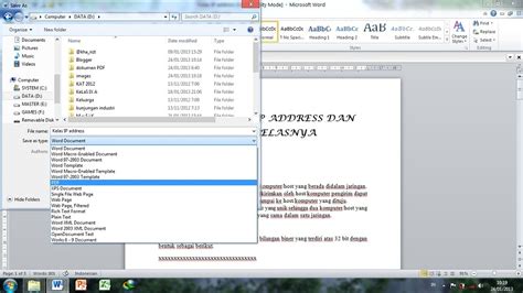 Cara Menyimpan Dokumen Word Ke Pdf Movementbackup