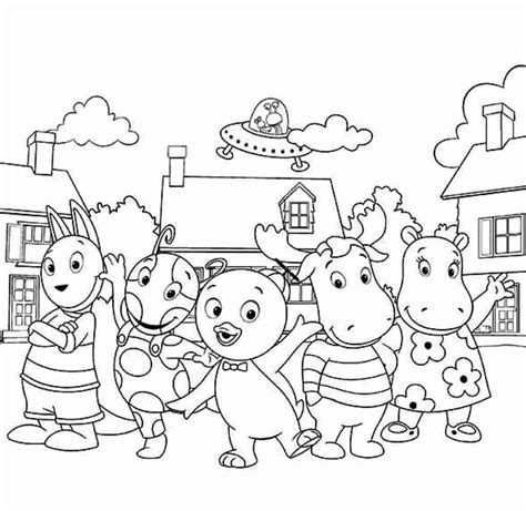 Backyardigans Coloring Pages At Free Printable