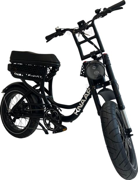 Knaap Bcn Elektrische Fatbike 25km H Zwart Bol