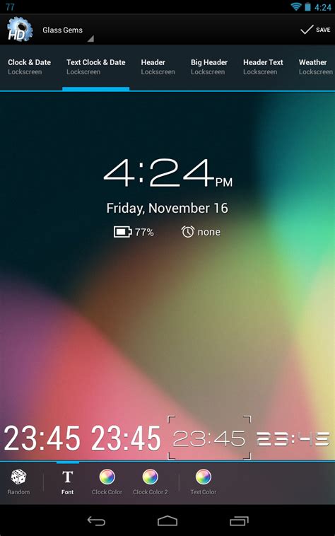 HD Widgets Updated To V Brings Support For Android S Lockscreen