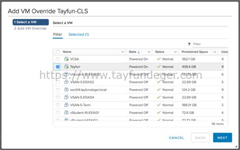 Vm Overrides Vmware Virtualization Blog