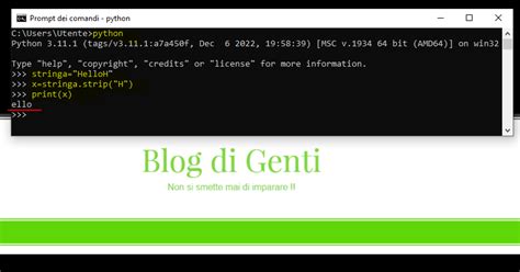 Strip Python Blog Di Genti