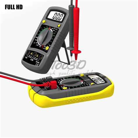 Digital Multimeter 3d Models Download Free3d