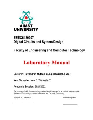 Mini Project 2 4 To 1 Multiplexer And 1 To 4 Demultiplexer With Enable DOCX