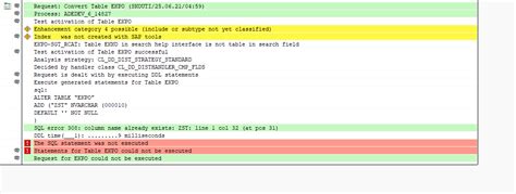 ERROR While Activating Append Structure In EKPO SAP Community