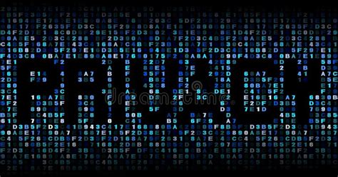 Privacy Text On Hex Code Illustration Stock Illustration Illustration