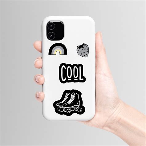 قیمت و خرید استیکر لپ تاپ و موبایل بووم طرح دختر گنگ کد 164 مدل Cool مجموعه 7 عددی