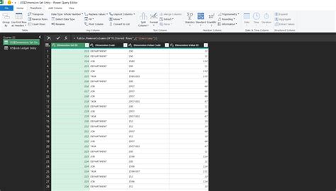 Transform Data In Power Query Microsoft Fabric Community