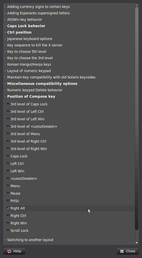 How To Get Compose Key Working Rfedora