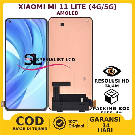Jual LCD TOUCHSCREEN XIAOMI MI LITE G G AMOLED FULLSET GARANSI Shopee Indonesia