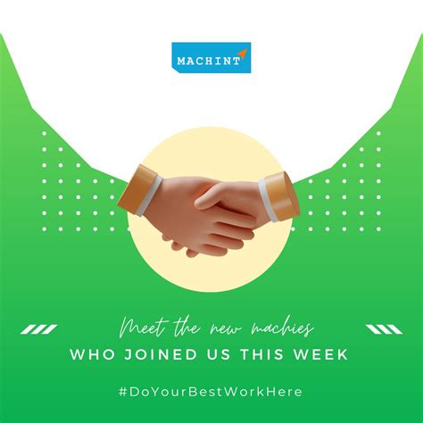 Machint Solutions On Linkedin Machint Workplace Newjoiners Machies