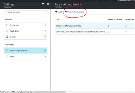 C Aad Graph Api Permission Issues Stack Overflow