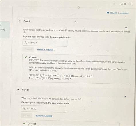 Solved A Triangular Array Of Resistors Is Shown In Figure
