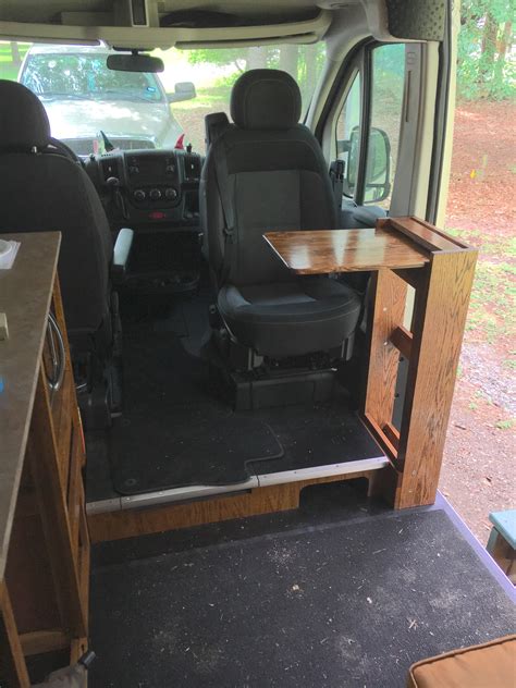 Passenger Seat Table Installed