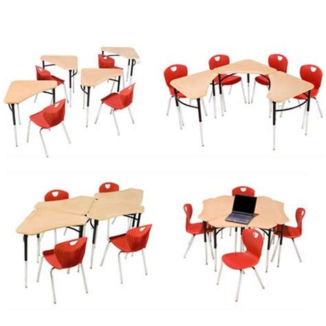 4700 Kaleidoscope Triangle Student Desk Student Desks Classroom Desk