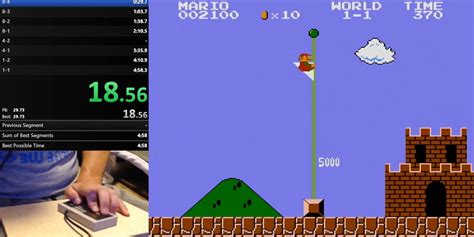 Super Mario Bros World Record Speedrun Ign Video