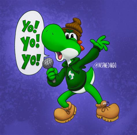 Yo Yo Yoshi By Insanedingoart On Newgrounds
