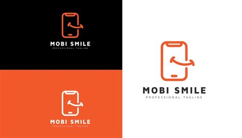 طراحی لوگو لوازم جانبی موبایل نمونه و الگوبرداری