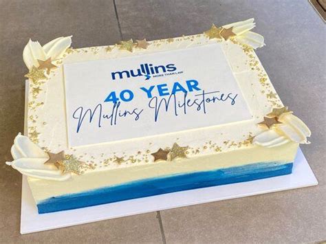 Rectangle Cake Cake Design Anniversary Cake