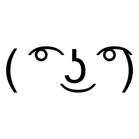The Keyboard List And Dictionary Of Le Lenny Face Text Emoticons Just
