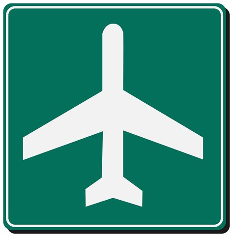 airport sign clipart images