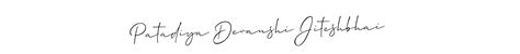 75 Patadiya Devanshi Jiteshbhai Name Signature Style Ideas Exclusive