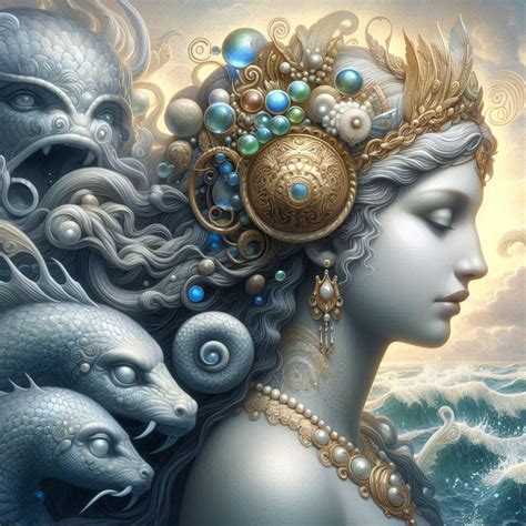 Tethys Wife Of Oceanus And Goddess Associated With The Nourishing And