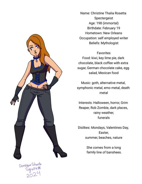 Christine Character By Ladywitchscar On Deviantart