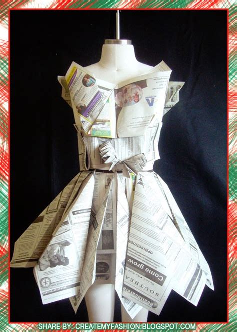 Diy สร้างแฟชั่นของตัวเองง่ายๆ Diy ไอเดียชุดเดรสแฟชั่นงานประดิษฐ์จากกระดาษ