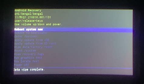 How To Factory Reset Your Navigator Device Using Recovery Mode
