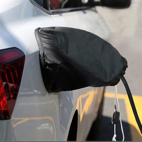Lzstec Ev Charger Plug Port Cover Rainproof Waterproof Outdoor