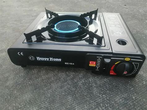 Портативная Газовая Плита Happy Home с Инфракрасной Керамической Горелкой в Кейсе — Купить