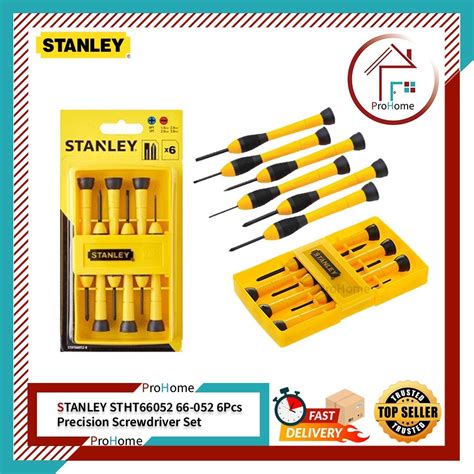 Stanley 6pcs Precision Screwdriver Stanley Original 66 052 6 Piece