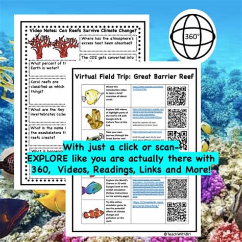 Free Great Barrier Reef Virtual Field Trip By Teach With Bri Tpt