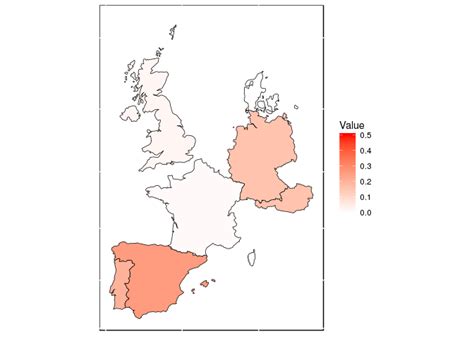 R Problems With A Choropleth Map Stack Overflow