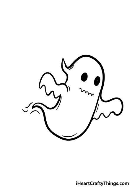Draw Ghost Easy At Melanie Davis Blog