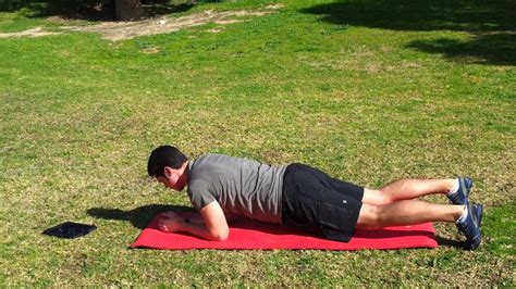 Plank With Forward Reach Bootcamp Ideas