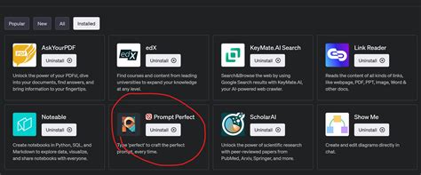 Error Uninstalling Prompt Perfect Plugins Actions Builders Openai Developer Community