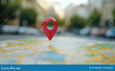 Directional Guide Gps Navigation Pointer Symbol On Display Precise Location Tracking