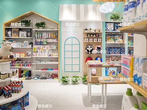 上海母婴孕婴店设计装修案例效果图 Kiummy孕婴店上海母婴店铺装修 站酷zcool
