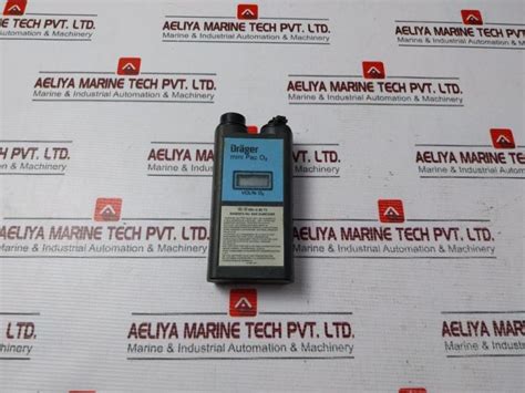 Drager Mini Pac O2 Gas Detector Drager Aeliya Marine