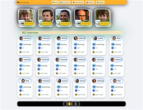 GitHub AhmedAzzam Exercise App